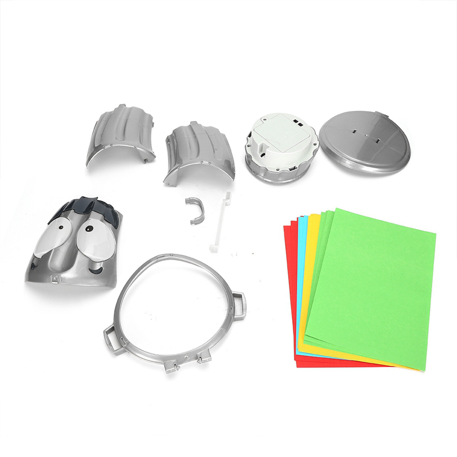 Внутренняя электрическая сумасшедшая нежелательная банка с мусорными банками.