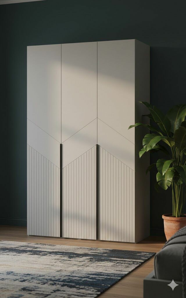 Шкаф для одежды , 3 распашные двери, 120х52х210 см Fortuna_kids