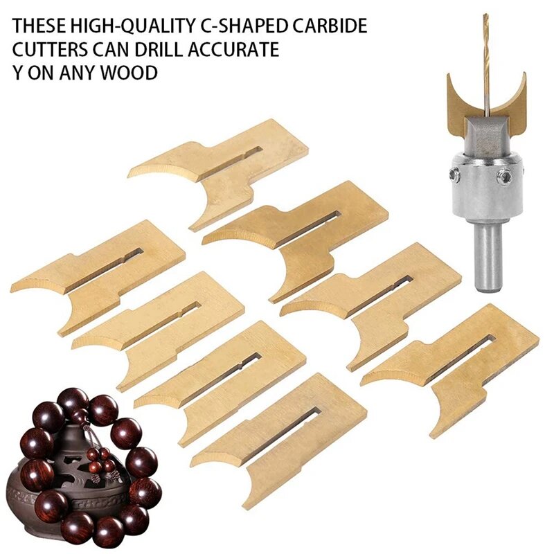 AB30- бусины, сверло, деревянный станок для изготовления бисера, твердосплавное шариковое лезвие, деревообрабатывающая фреза, формовочный инструмент, фрезерный станок для бусин
