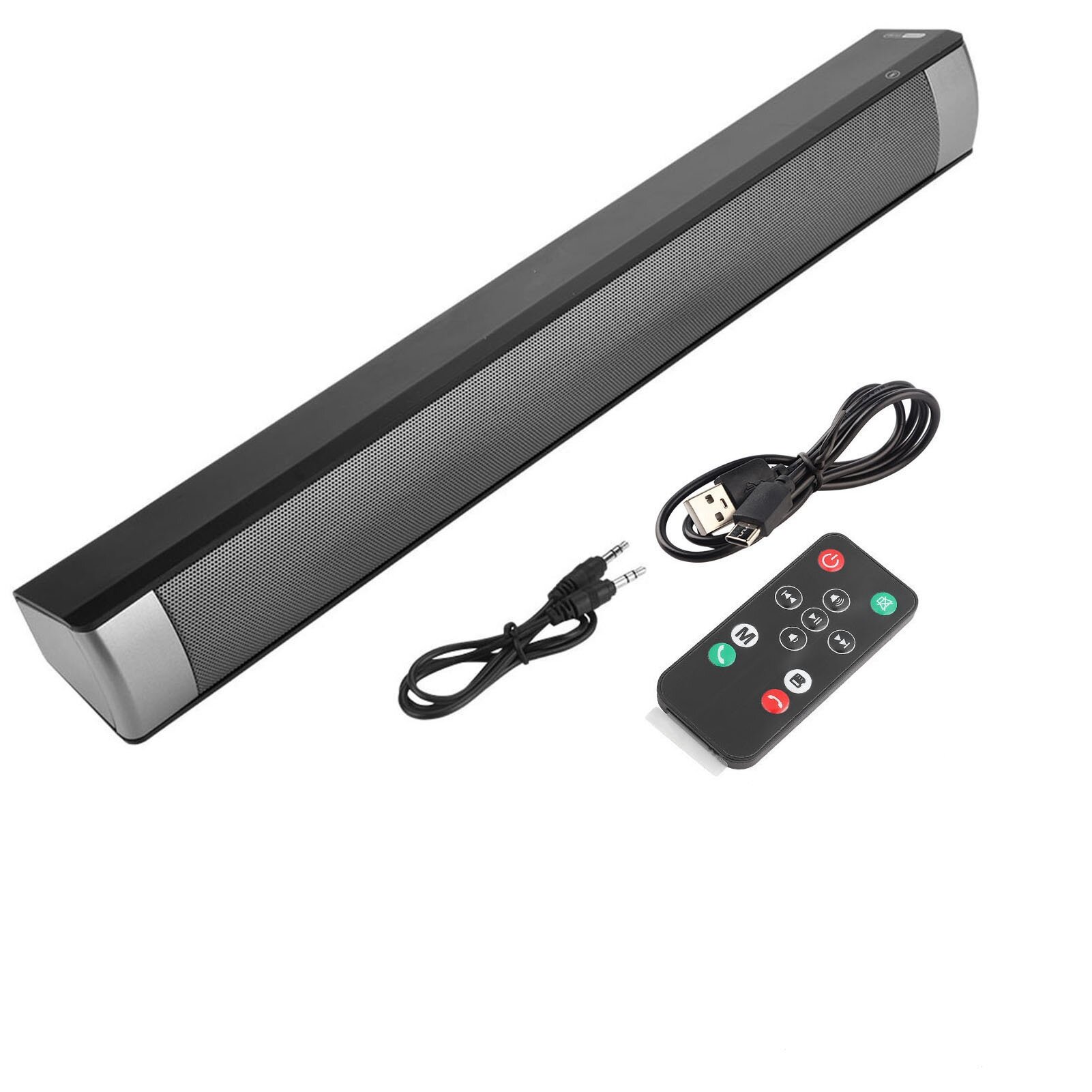 Портативная колонка, карта памяти, режим AUX, эффект глубоких басов, громкая связь, пульт дистанционного управления, Bluetooth-колонка для домашнего кинотеатра.