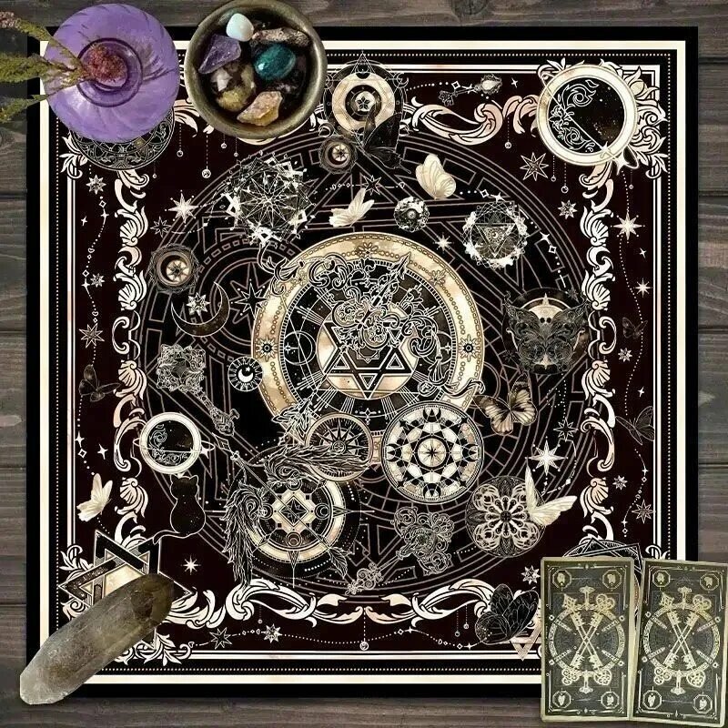 Xiaomi YouPin Гадальный инструмент/Скатерть для гаданий на картах Таро 90X90CM