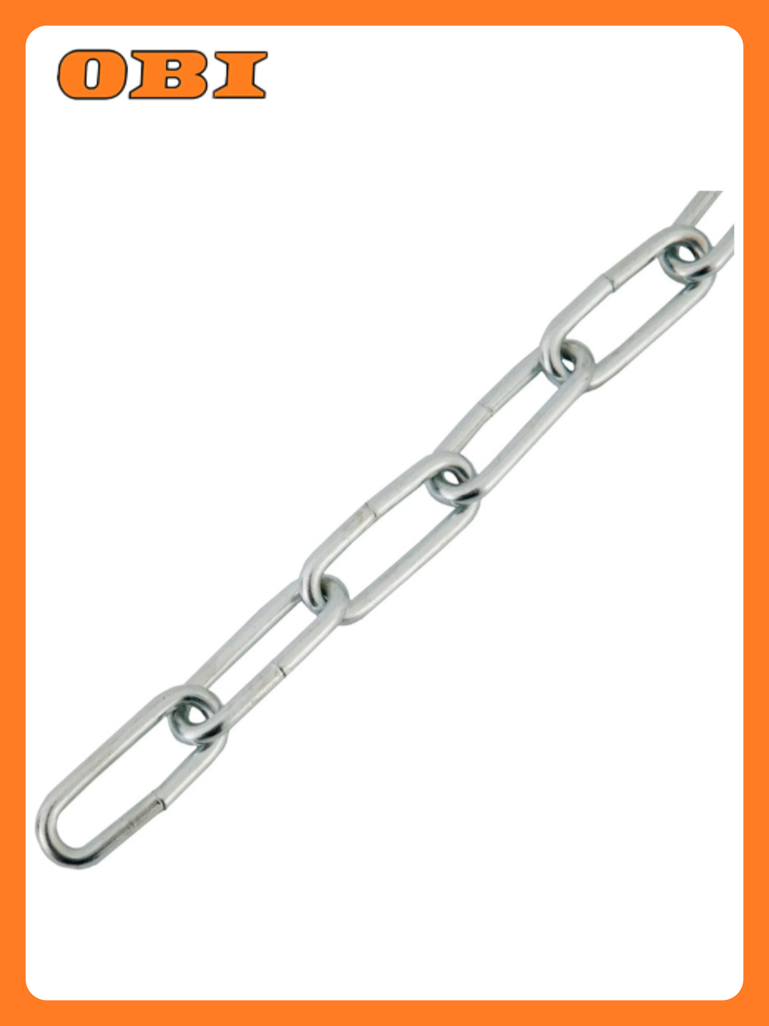 Цепь Tech-KREP сталь DIN763 4 мм 3 м