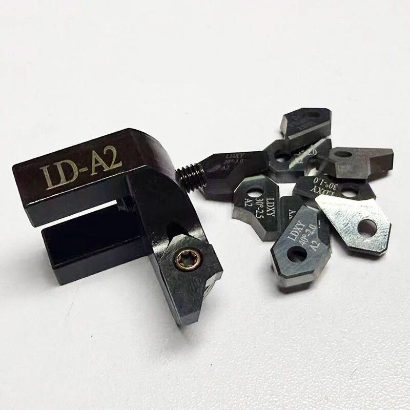 Вольфрамовый режущий инструмент для седла клапана, твердое седло клапана, 45 градусов, 3-угловой резак, универсальная развертка, одноразовое формовочное лезвие 55X2.0