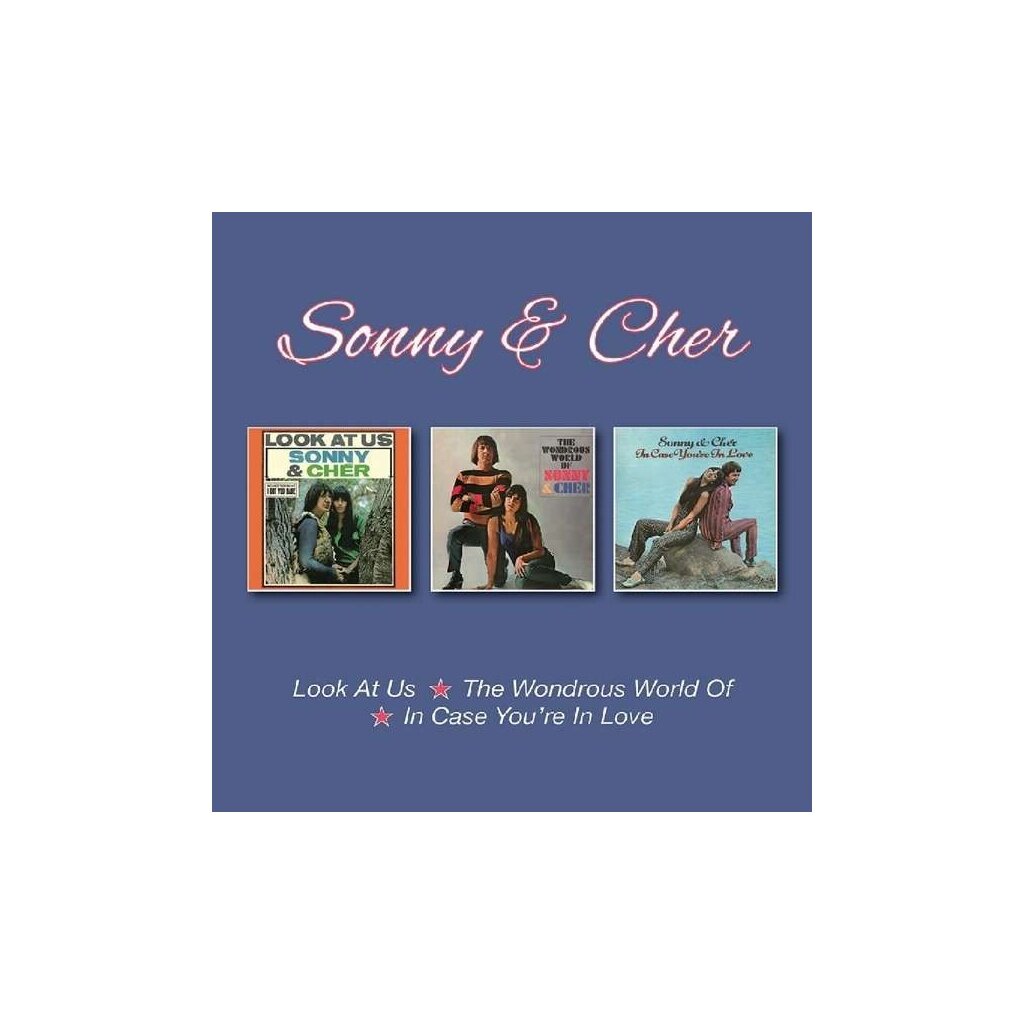 Диск Sonny & Cher - Look At Us The Wondrous World Of In Case You're In Love (3 CD)