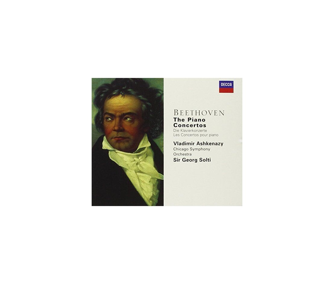 Audio CD Beethoven: The Piano Concertos. Vladimir Ashkenazy, Chicago Symphony Orchestra, Georg Solti (3 CD)