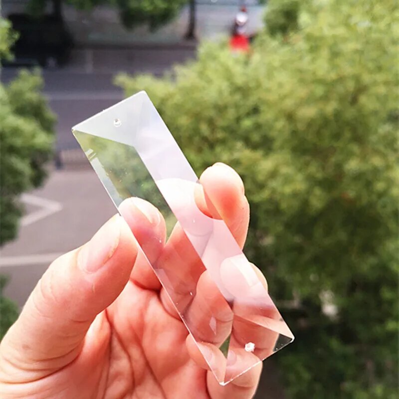 Подвески-призмы AUN, для люстр, хрусталь, 20 штук, 76мм, прозрачные