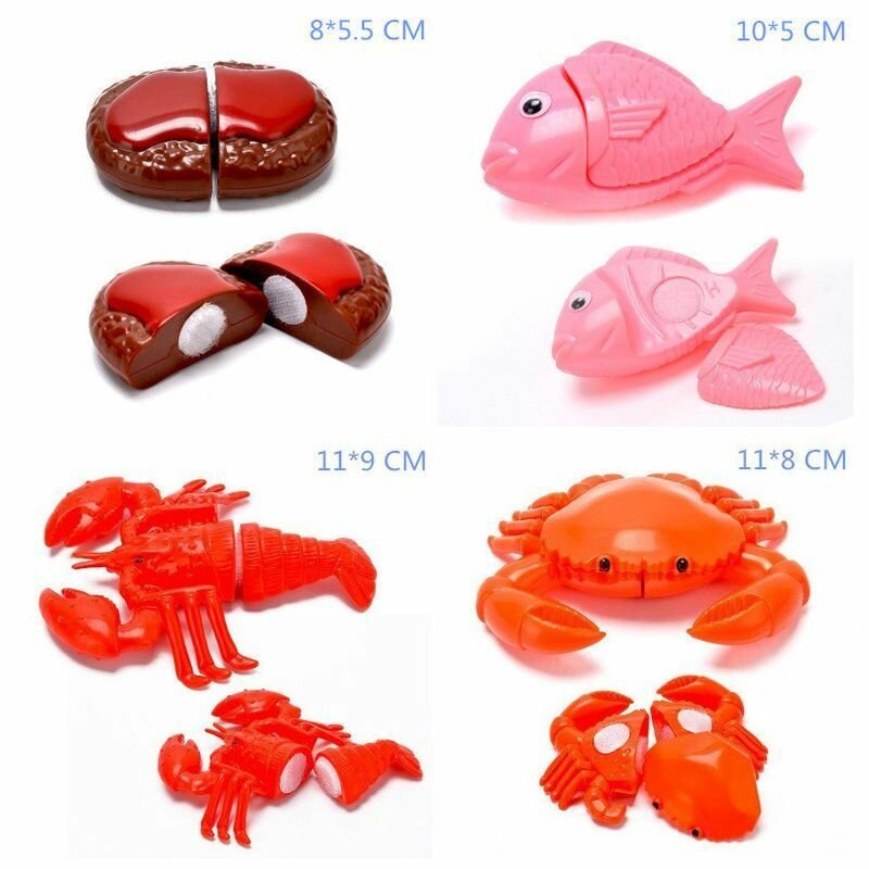 Детская кухня Игрушки для ролевых игр для мальчиков и девочек Игрушки для нарезки фруктов Игровой набор