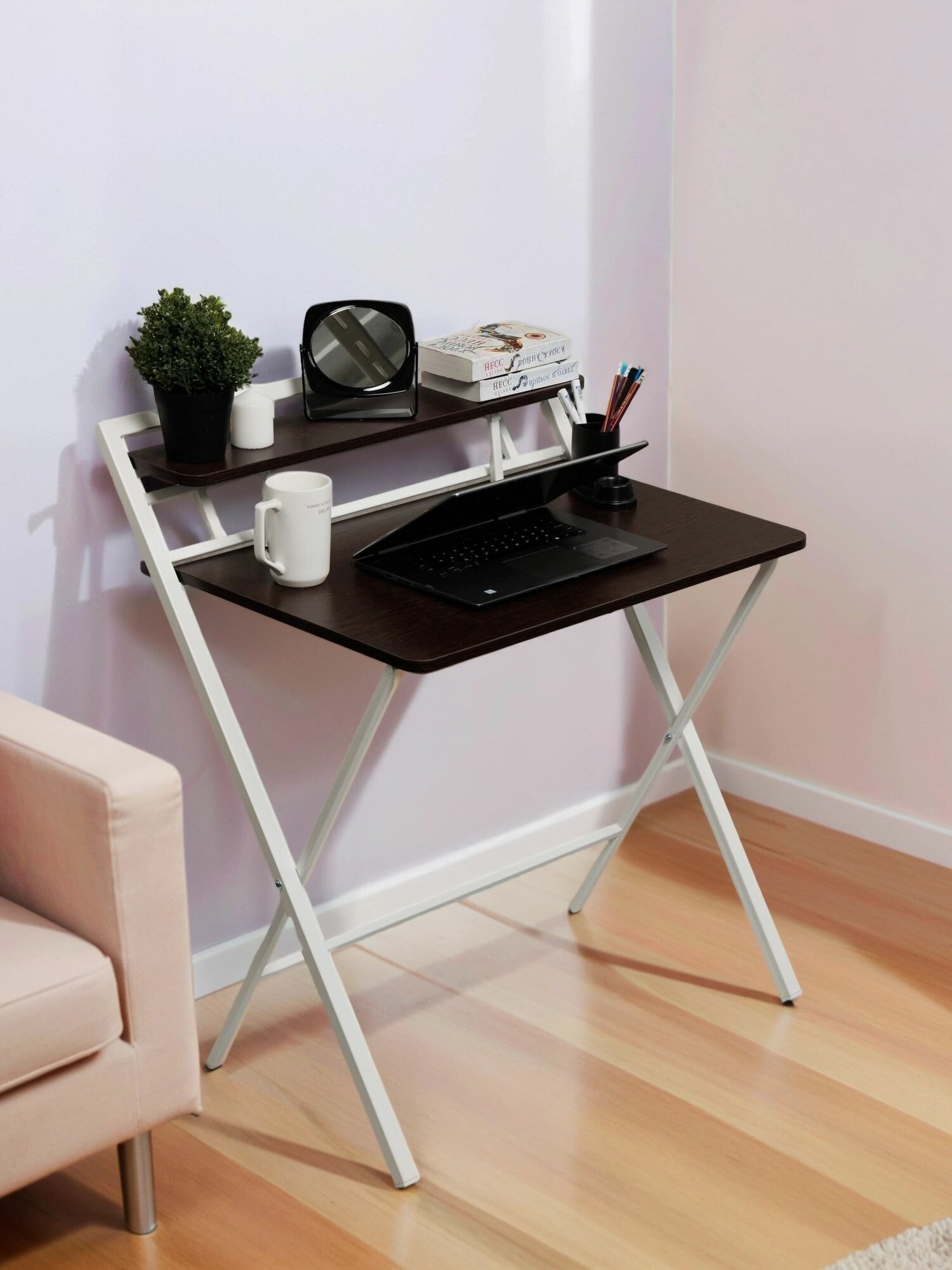 Стол письменный складной, Венге