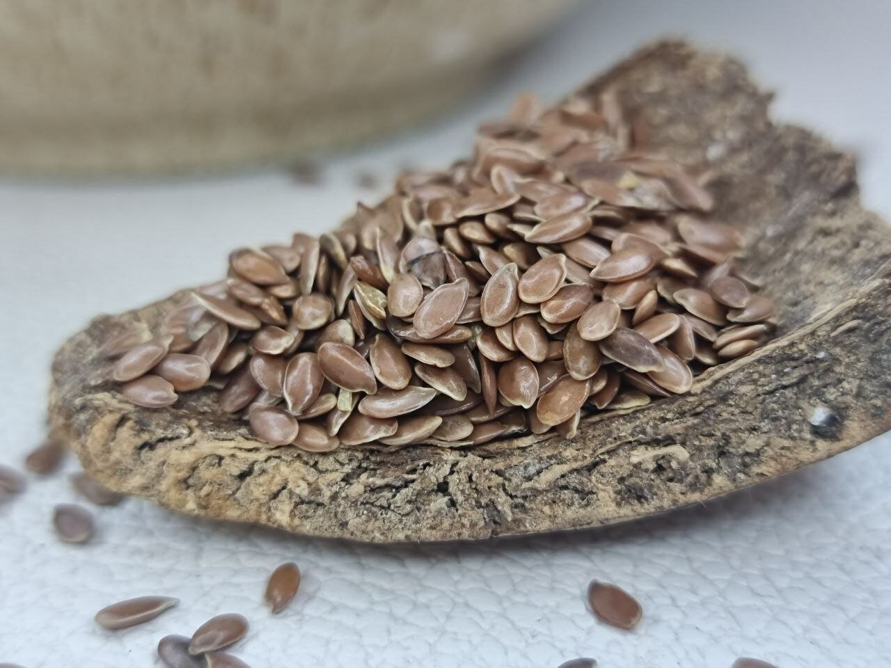 Семена льна