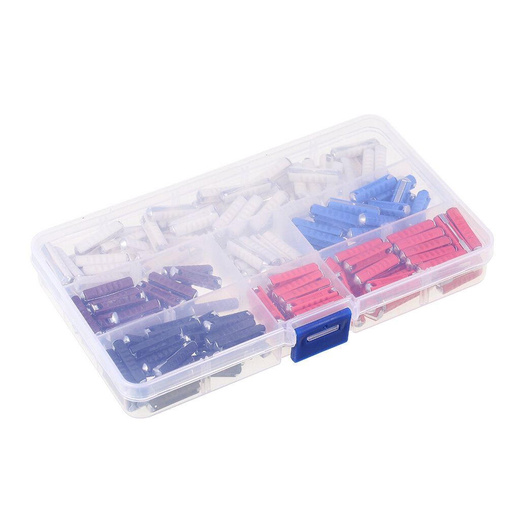 200шт Континентальные предохранители быстрого действия Торпедо Фьюз Классические Автомобильные 5A 8A 10A 16A 25A Немецкие/Европейские Автомобильные Набор Предохранителей Диаметр 6мм Тип