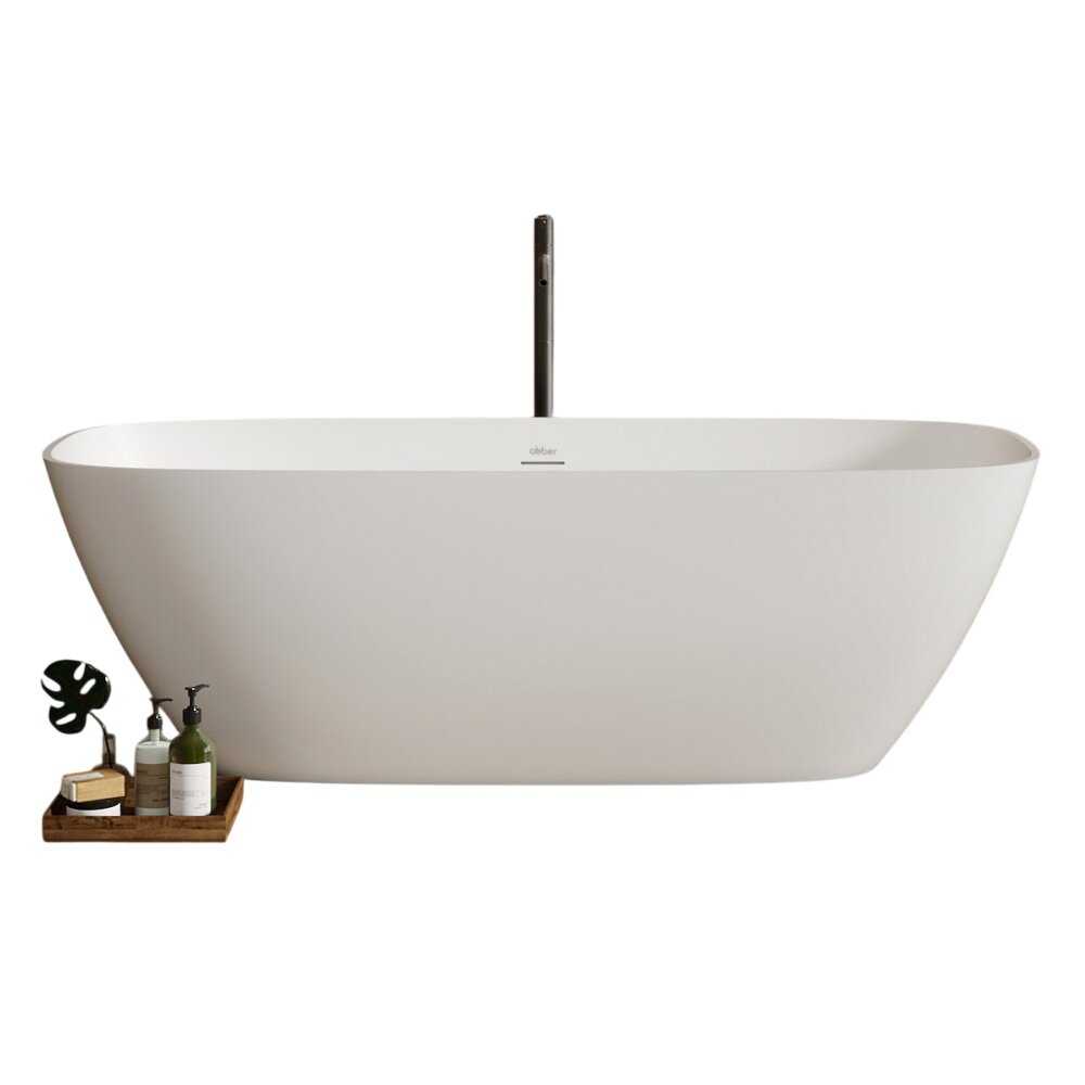 Ванна из литьевого мрамора Abber Stein 165х70,5 AS9632