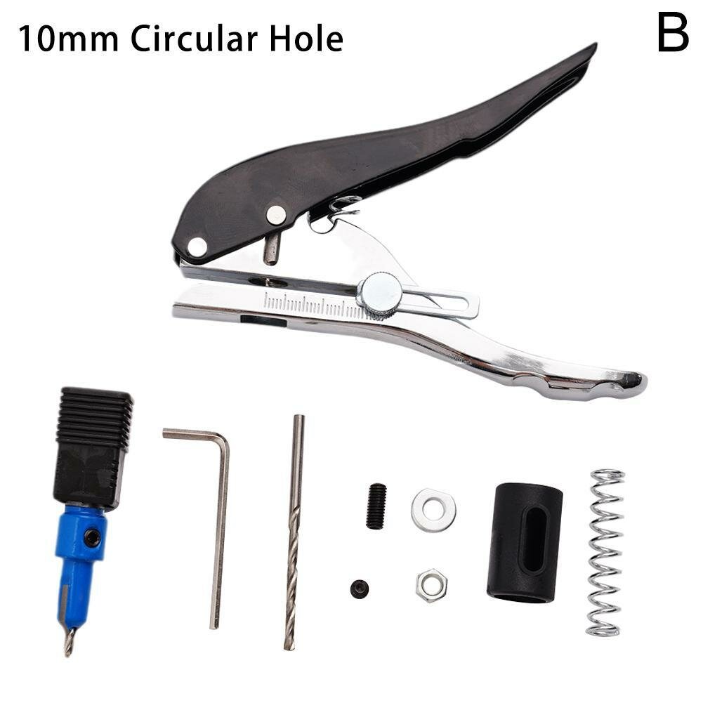 Круглый дырокол для бумаги диаметром 8 мм с одним отверстием