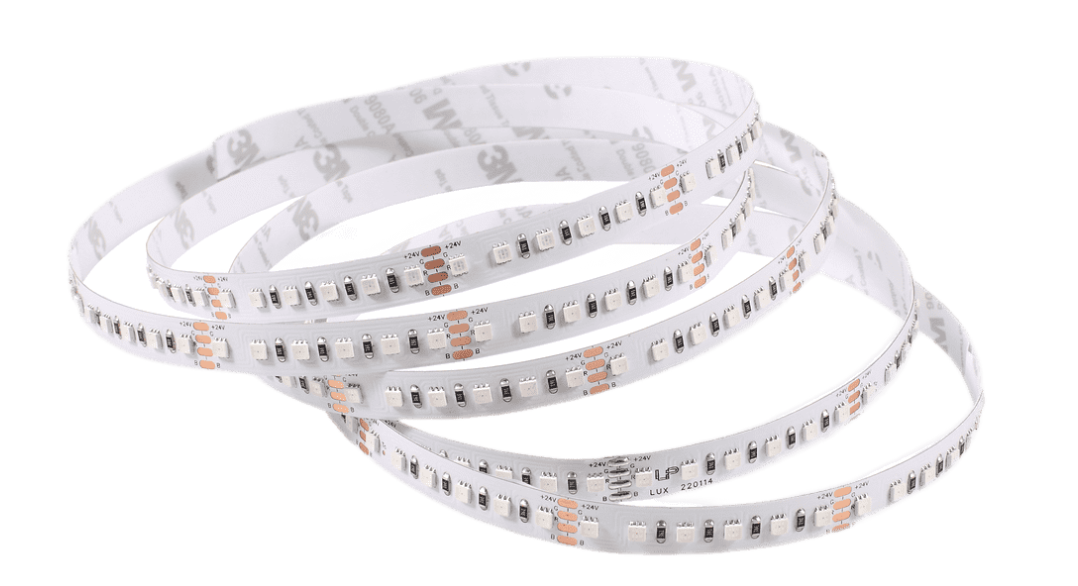 Светодиодная лента LEDS POWER 2835 120/м (21Вт/м) 24В RGB LUX