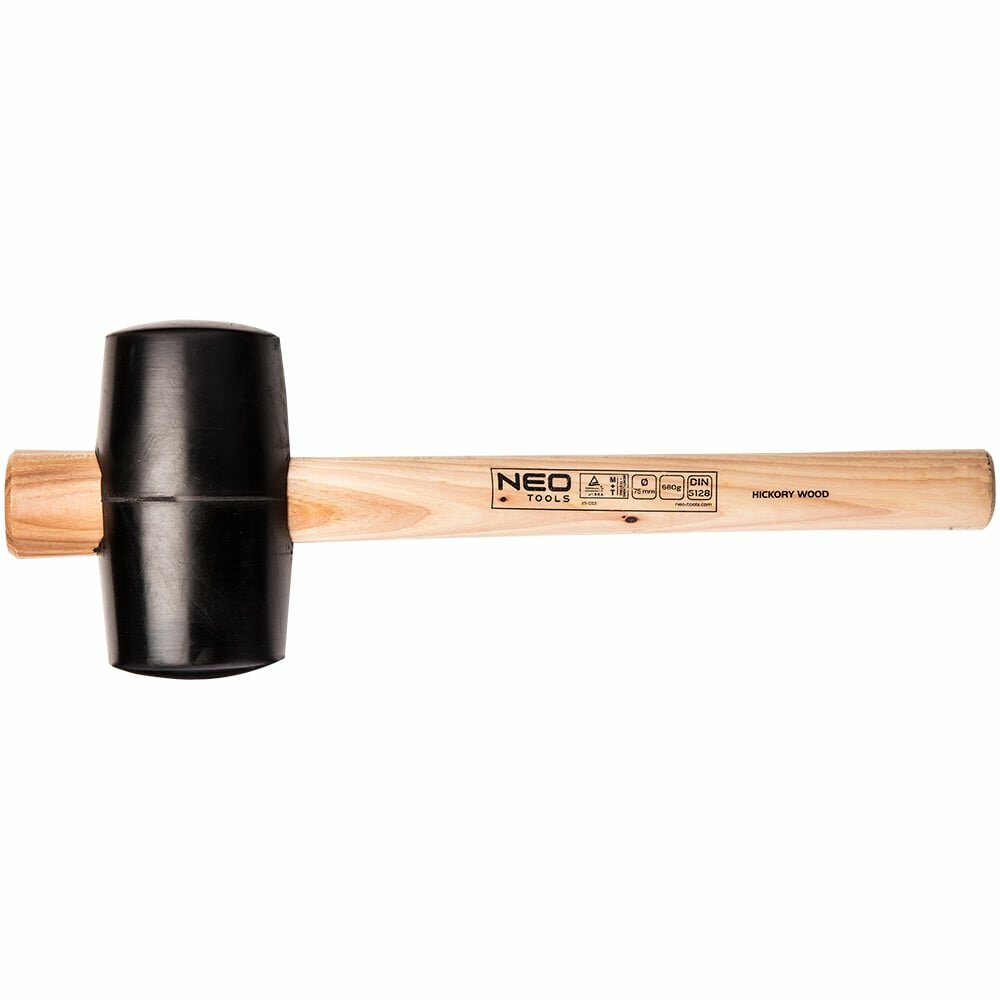 Резиновая киянка NEO Tools 25-053