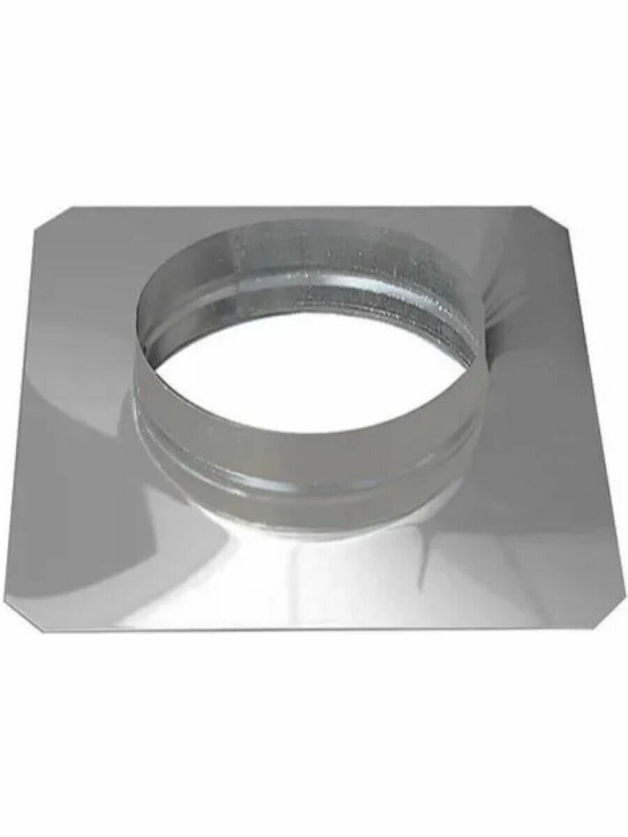 Плоское основание для т/д 250 мм, основание 295x295 мм, оцинкованная сталь ООО Вентмаркет OSND250