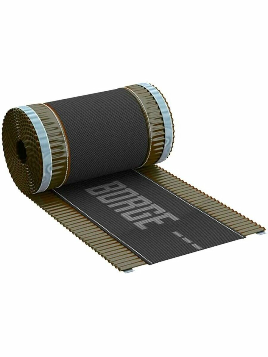 Коньковая лента Borge 310 мм, 5 м, коричневый шоколад RAL 8017 01.291.50.01.01.000.8017