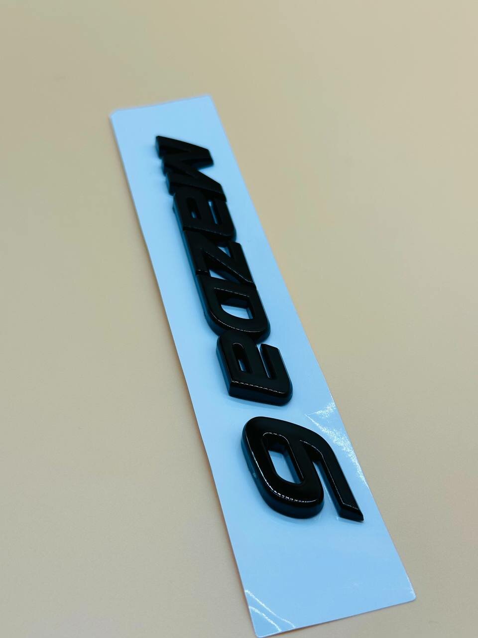 Надпись MAZDA мазда 6 Чёрный Глянец ABS