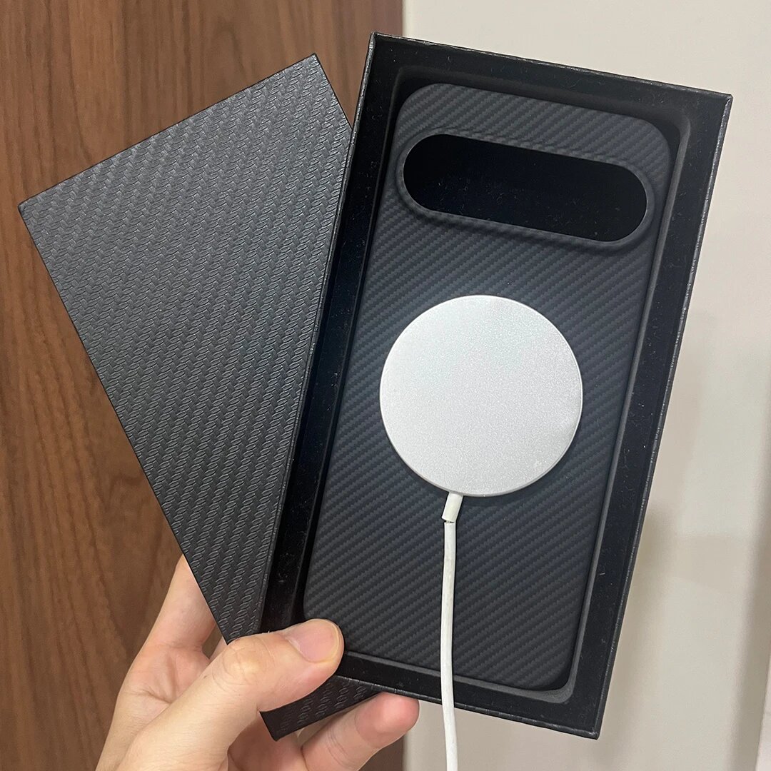 Чехол арамид Google Pixel 10 Black 600D MagSafe