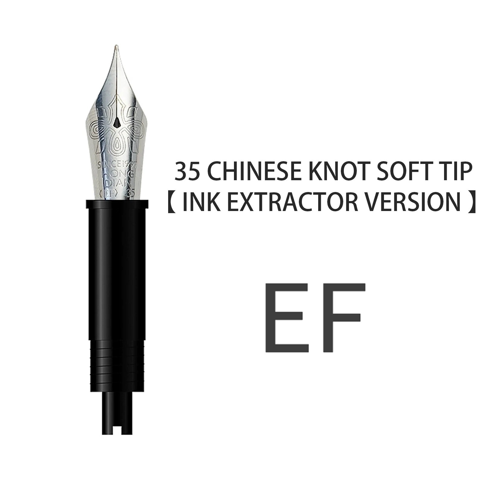 HongDian No.35 Мягкое перо EF F M Сборочный конвертер/поршневая версия OEM Перо для перьевой ручки для каллиграфии и письма Канцелярские принадлежности