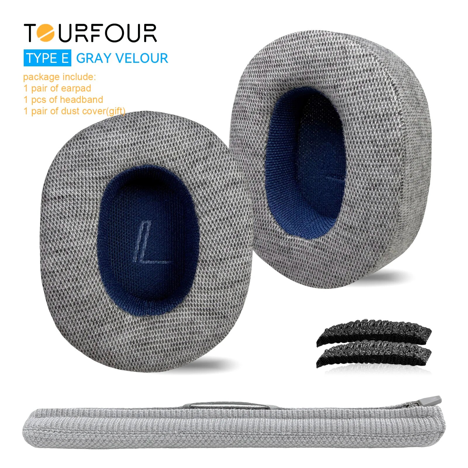 Сменные амбушюры TOURFOUR для Edifier W800BT, W808BT W820BT, W828NB, W830BT, наушники, подушечки для ушей, повязка на голову