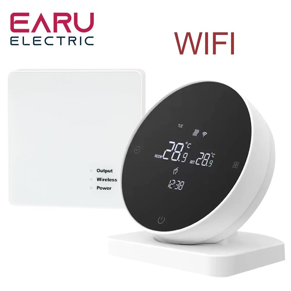 Беспроводной контроллер температуры Tuya для газового котла