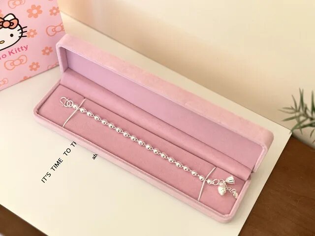 Милый браслет Hello Kitty для девушек, стильный подарок подруге