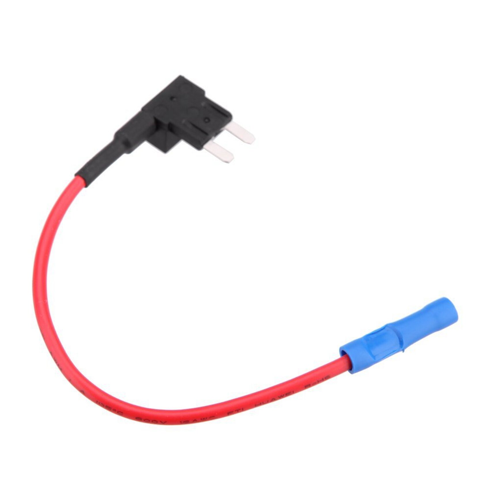 2X 2-вставной лезвийный предохранитель-адаптер с отводом напряжения для автомобильных предохранителей ATT Mini с низким профилем