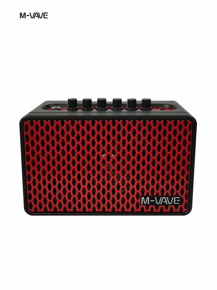 M-VAVE SP100 комбоусилитель для электрогитары, с Bluetooth, портативный, для дома и репетиций, с аккумулятором