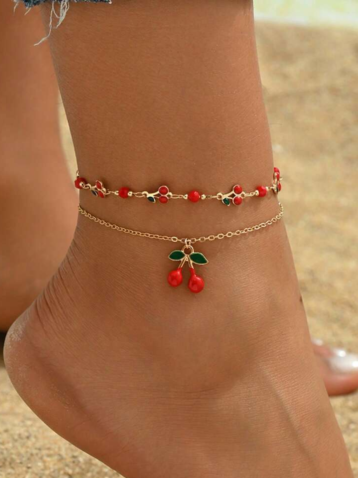 Браслет на ногу