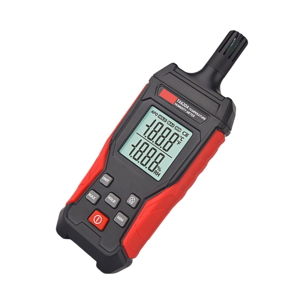 Внутренний с Подсветкой Датчик температуры и влажности Для хранения данных Мониторы Ручной Гигрометр Термометры Высокой Точности