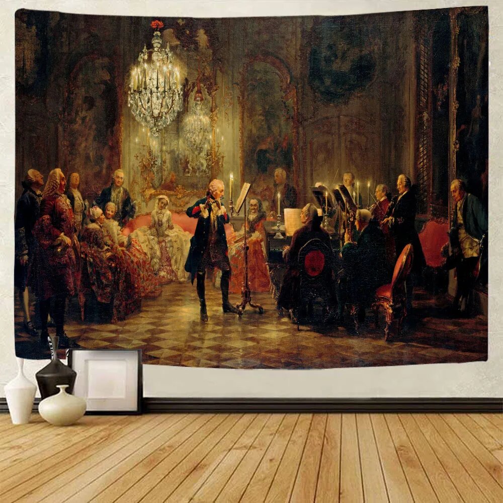 Гобелен 100% полиэстер 230x150cm, Красное вино