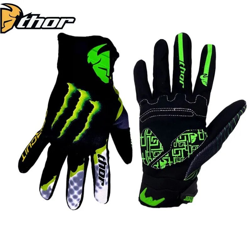 Мотоперчатки, размер: M, цвет: белый