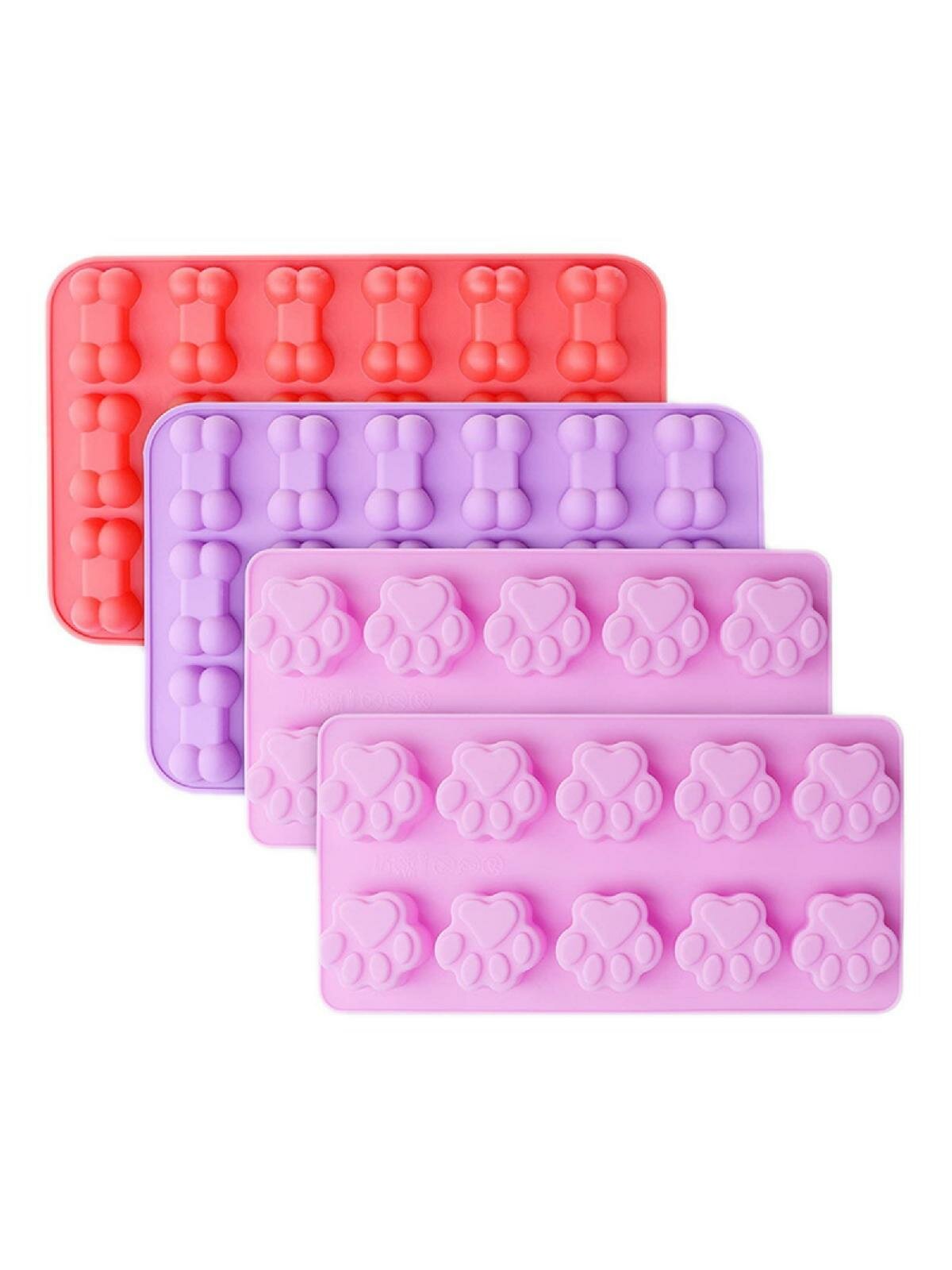 Набор удобных для детей форм для выпечки в форме кошачьих лапок, Прочные материалы, безопасные для духовки