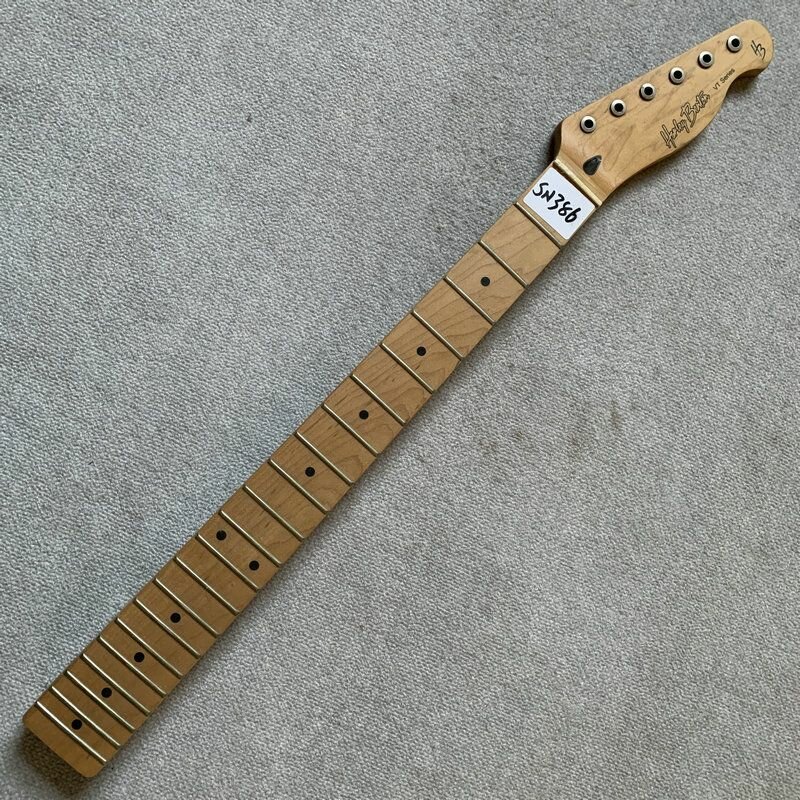 SN386 Гриф для электрогитары Telecaster (TL) кленовый, необработанный, для правшей, накладка палисандр, анкерный стержень, DIY/замена