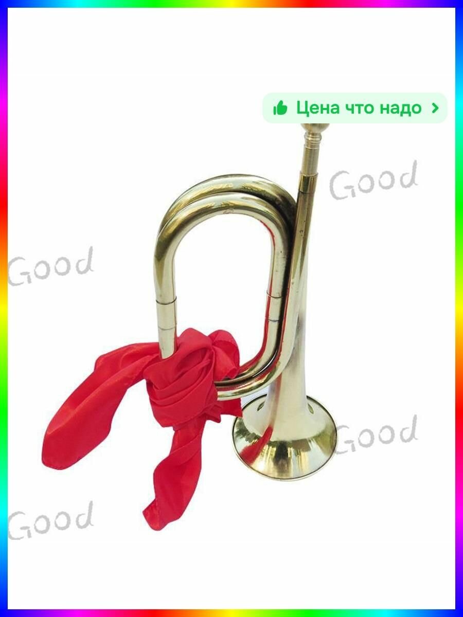 Валторна металлическая для оркестра и концертов, яркий звук-Горн