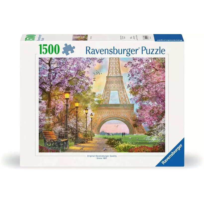 Пазл Ravensburger 1500 Романтика Парижа, арт.00694, классический