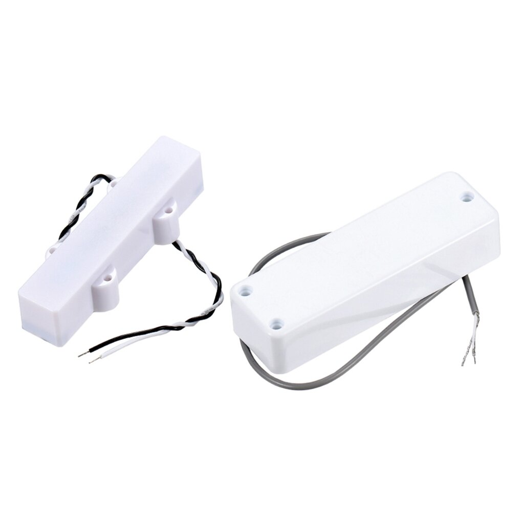 Замена звукоснимателя для бас-гитары на 4 струны Герметичный Звукосниматель для шумоподавления Герметичная конструкция Простая установка