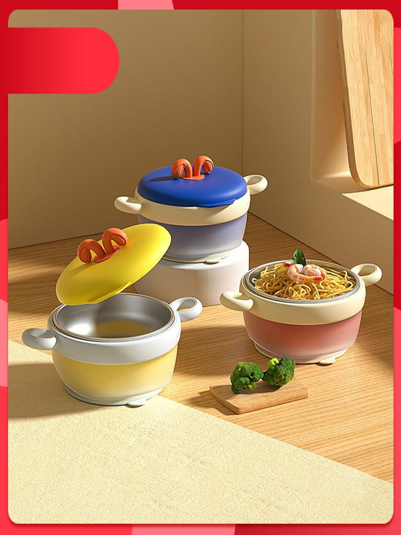 Термотарелка детская, тарелка детская на присоске