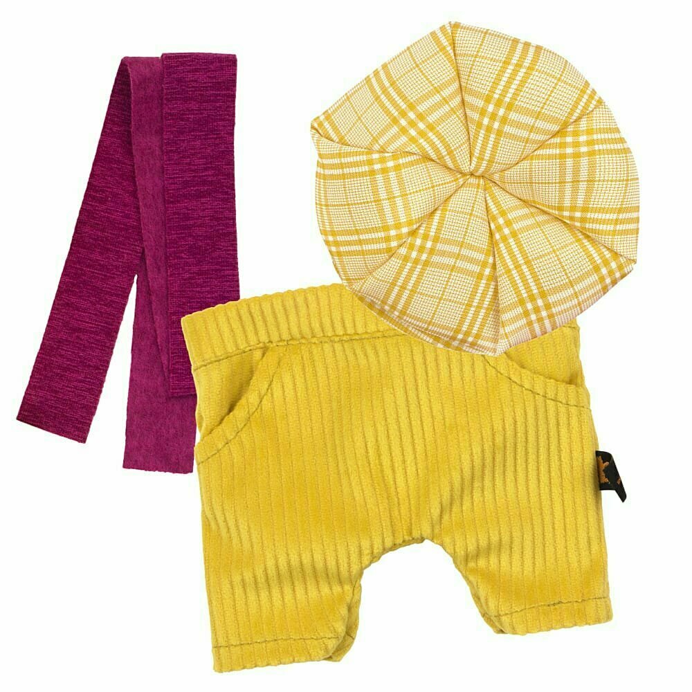 Комплект одежды Basik&Co Budi Basa OKs25-224, для кота, вельветовые, цвет античное золото, в подарок