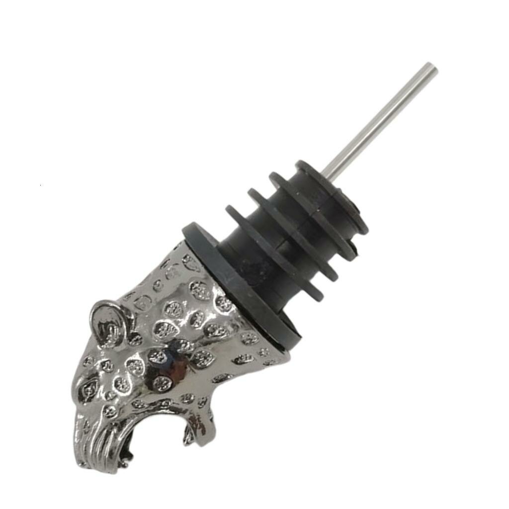 Животное из цинкового сплава, воронка-стоппер для вина, Черный