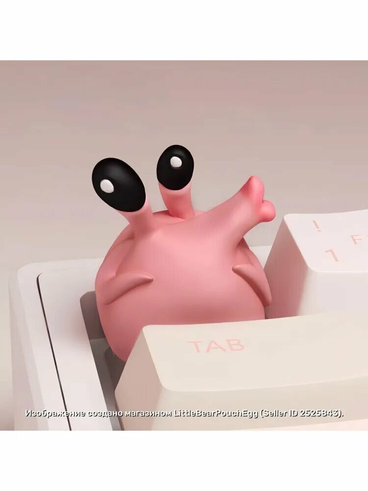 Кейкап для механической клавиатуры: Нуну из Hollow Knight / Silksong, арт-кейкап для ESC, 1 шт.