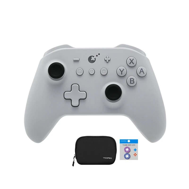 Геймпад GuliKit KK3 MAX для Nintendo Switch, серый + сумка