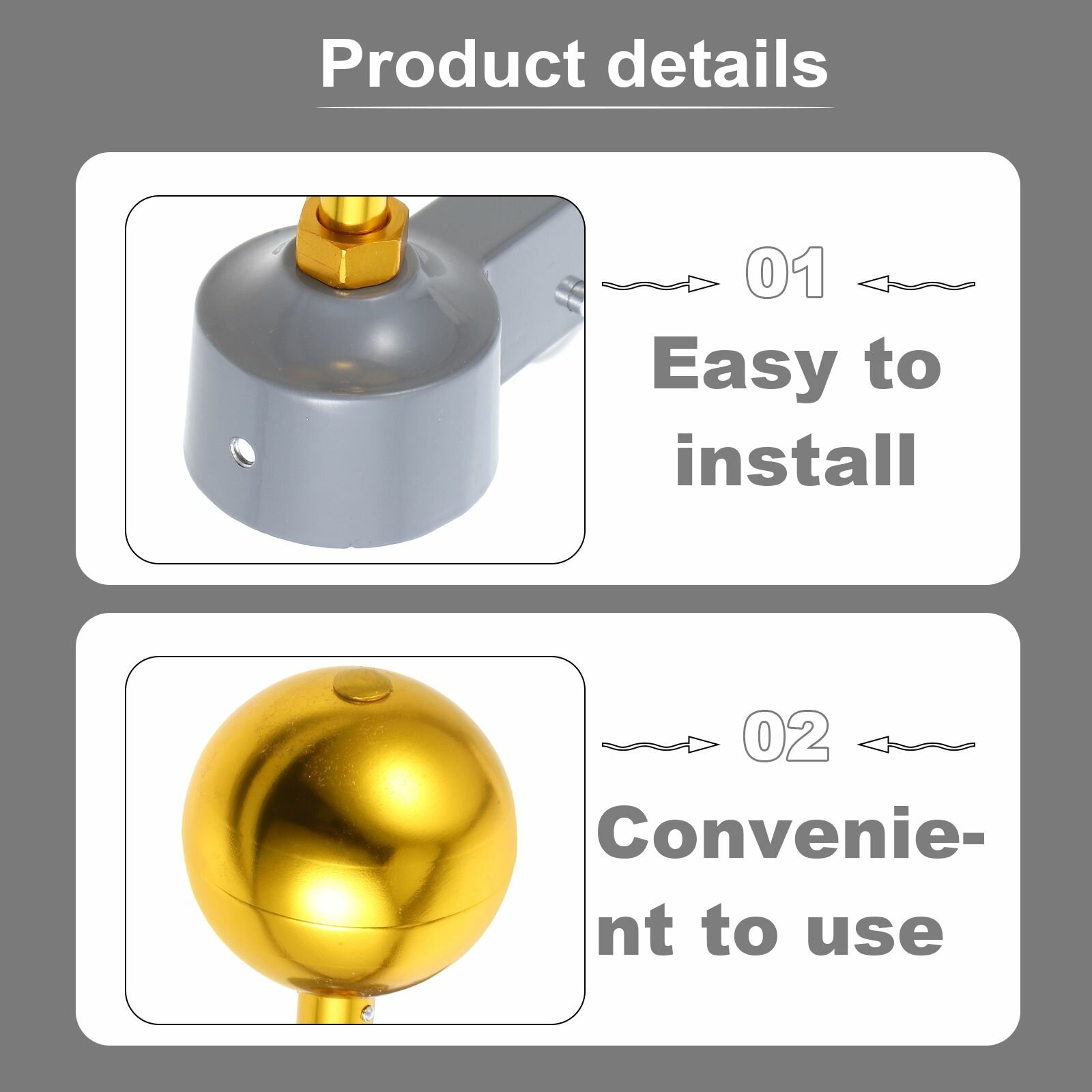 Роликовый блок для флагштока, декоративное оформление, прочный материал, 18.00x11.30x6.50CM