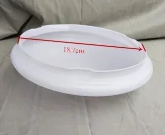 Пластиковый абажур для потолочного вентилятора swivel 18.7cm