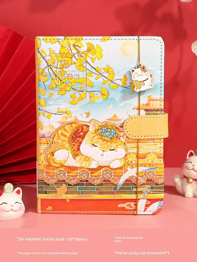 Набор подарочных коробок серии «Запретный город» Yunxuan: пенал с милым мультяшным дизайном в виде кошачьей лапки,