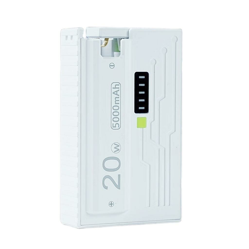 Чехол-пауэрбанк 20 Вт с разъемом Type-C, Белый