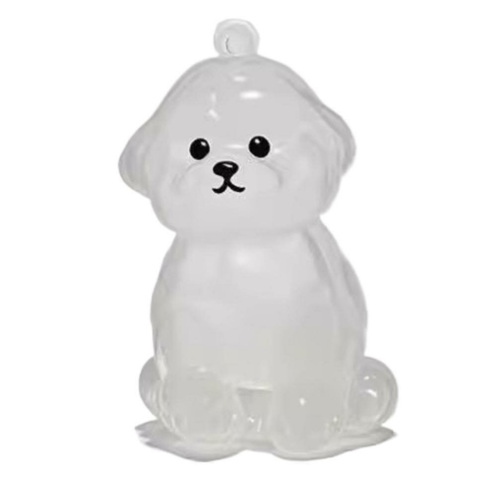 Creative Cute Dog Hair Storage Box Pet Hair Collection Hanging Dogag Pet Keychain Grooming Hair C7M2