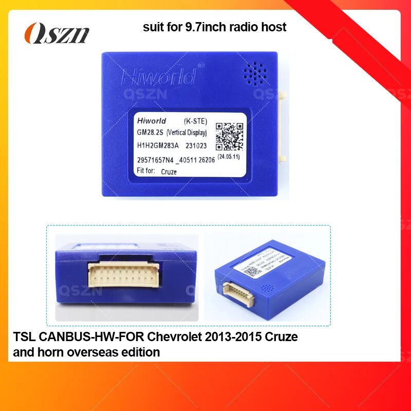 GM28.2S для Chevrolet 2013-2015 Cruze Автомобильный радиоприемник Canbus Box декодер только canbus