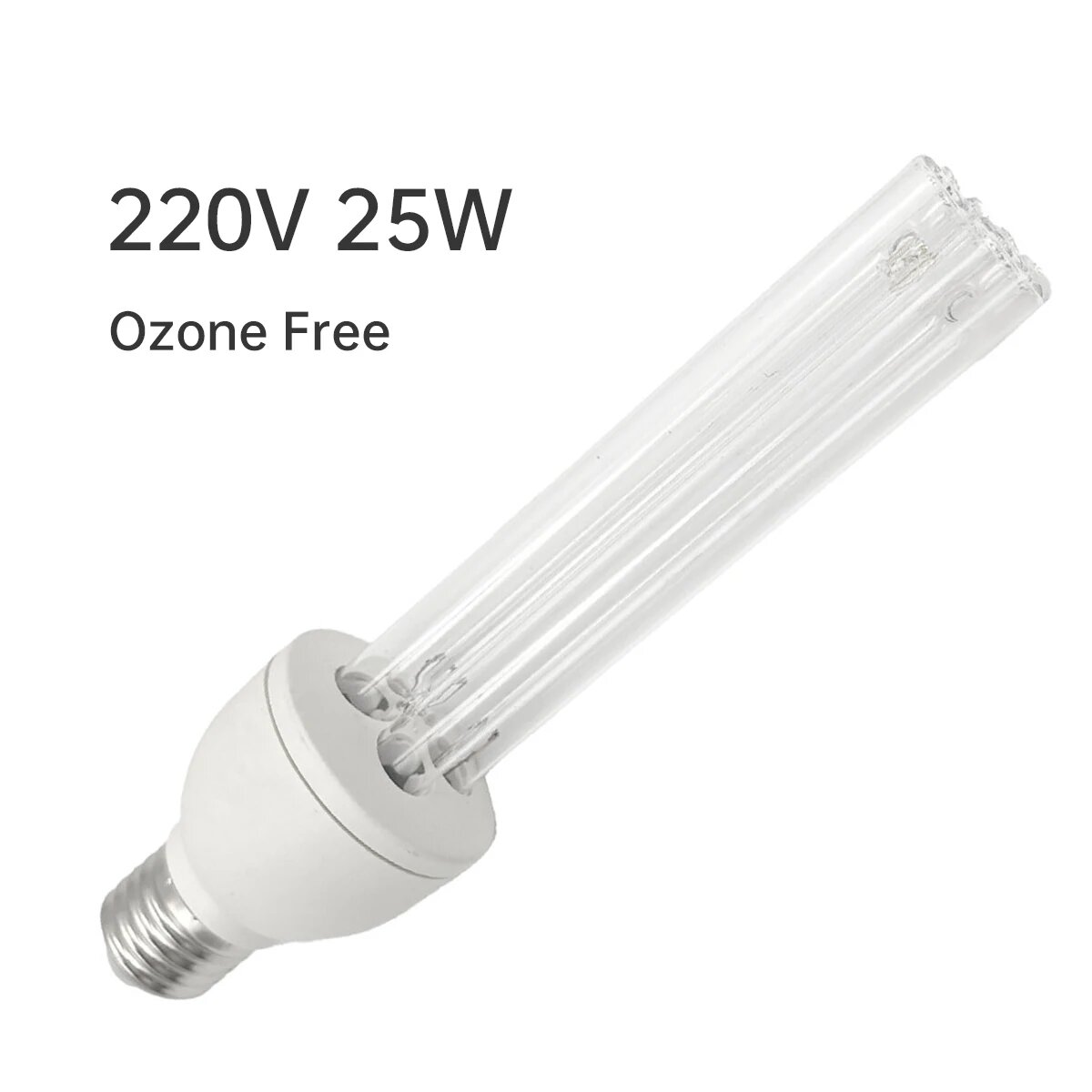 УФ-лампа 220V 25W Ozone Free E27
