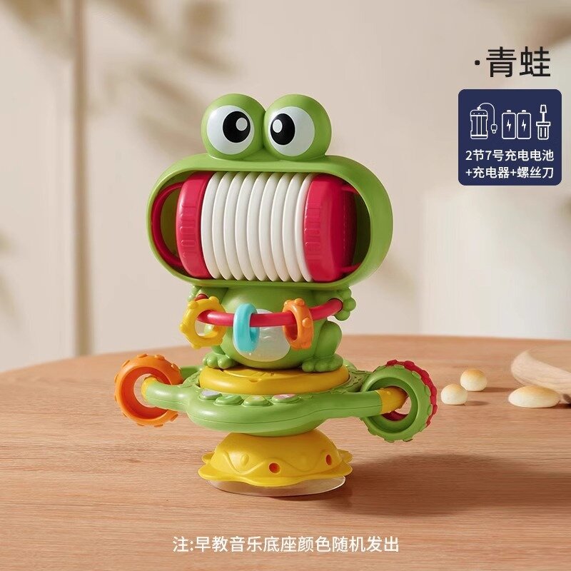 Детский высокий стульчик, игрушечный обеденный стол, присоска, вращающийся, складной стаканчик для детей 0-1 года, образовательное раннее обучение для малышей